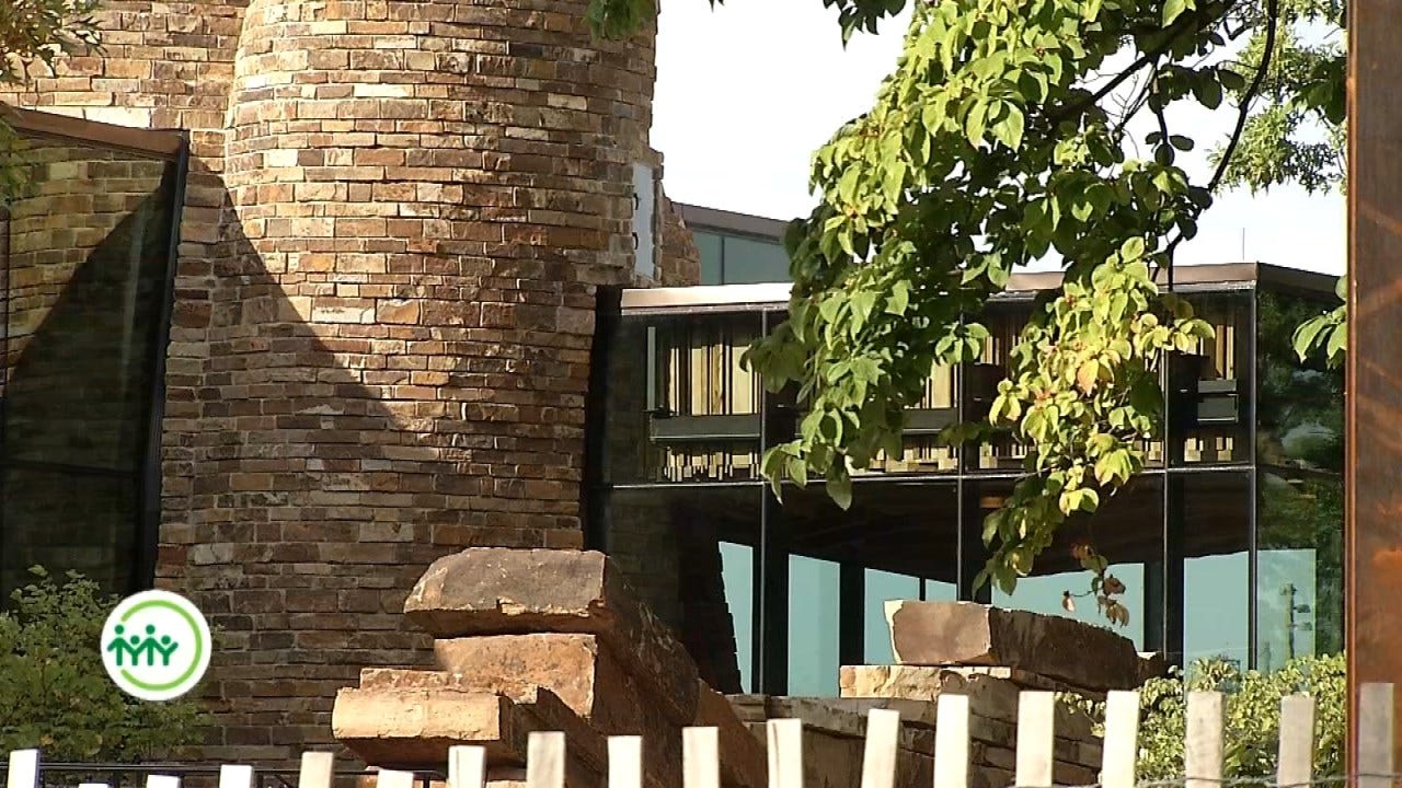 Gathering Place's Williams Lodge Built Of Oklahoma Native Stone