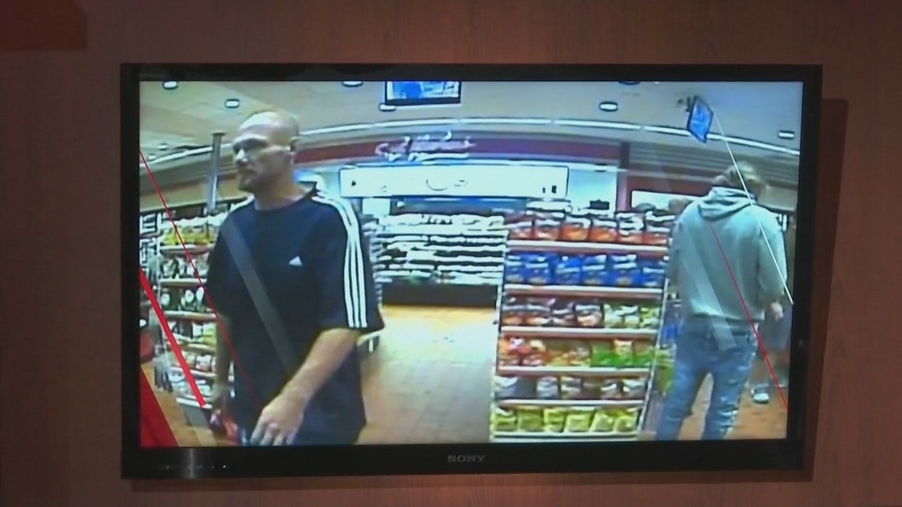 Glenpool Police Searching For 2 Connected To Stolen Bank Card