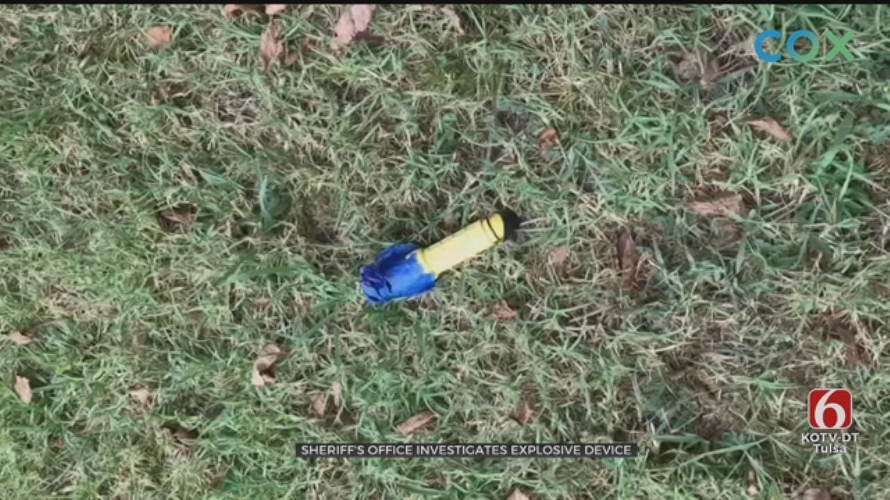 Bomb Squad Defuses Explosive Device Found Near Claremore