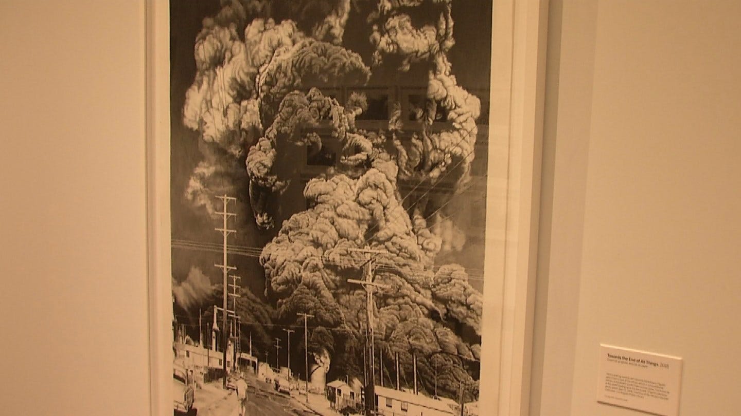 Kaiser Foundation Artist Finds The Line Between Beauty And Terror