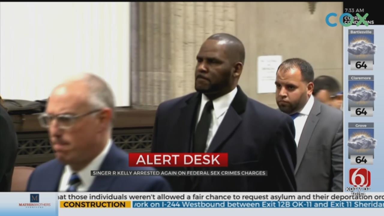 R. Kelly Arrested On Federal Sex Trafficking Charges