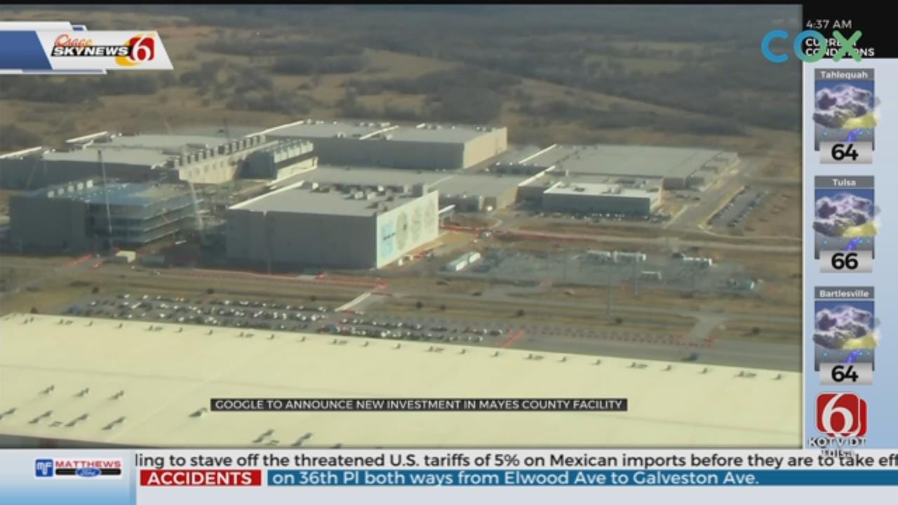 Google To Make Announcement About Mayes County Data Facility