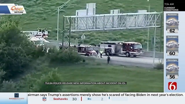 UPDATE: OHP Says Woman Caused Traffic Slow Down Thursday, Stood On Sign