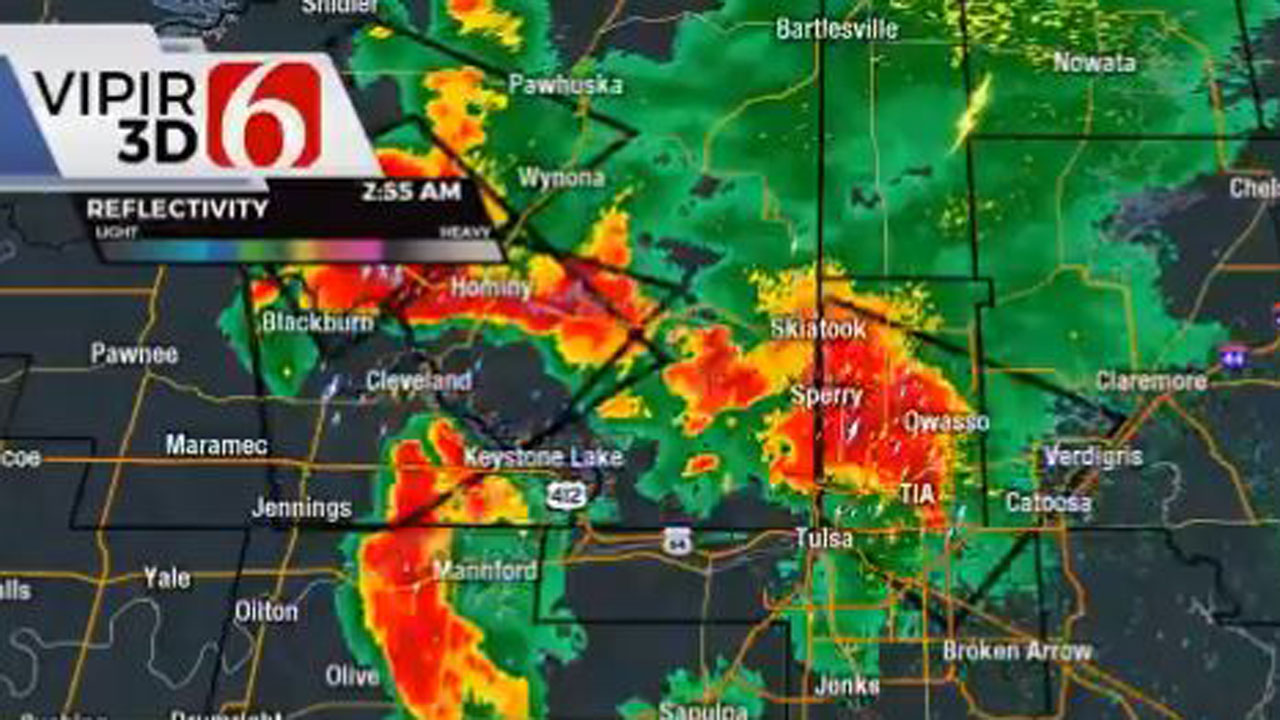 Severe Storms Move Through News On 6 Viewing Area