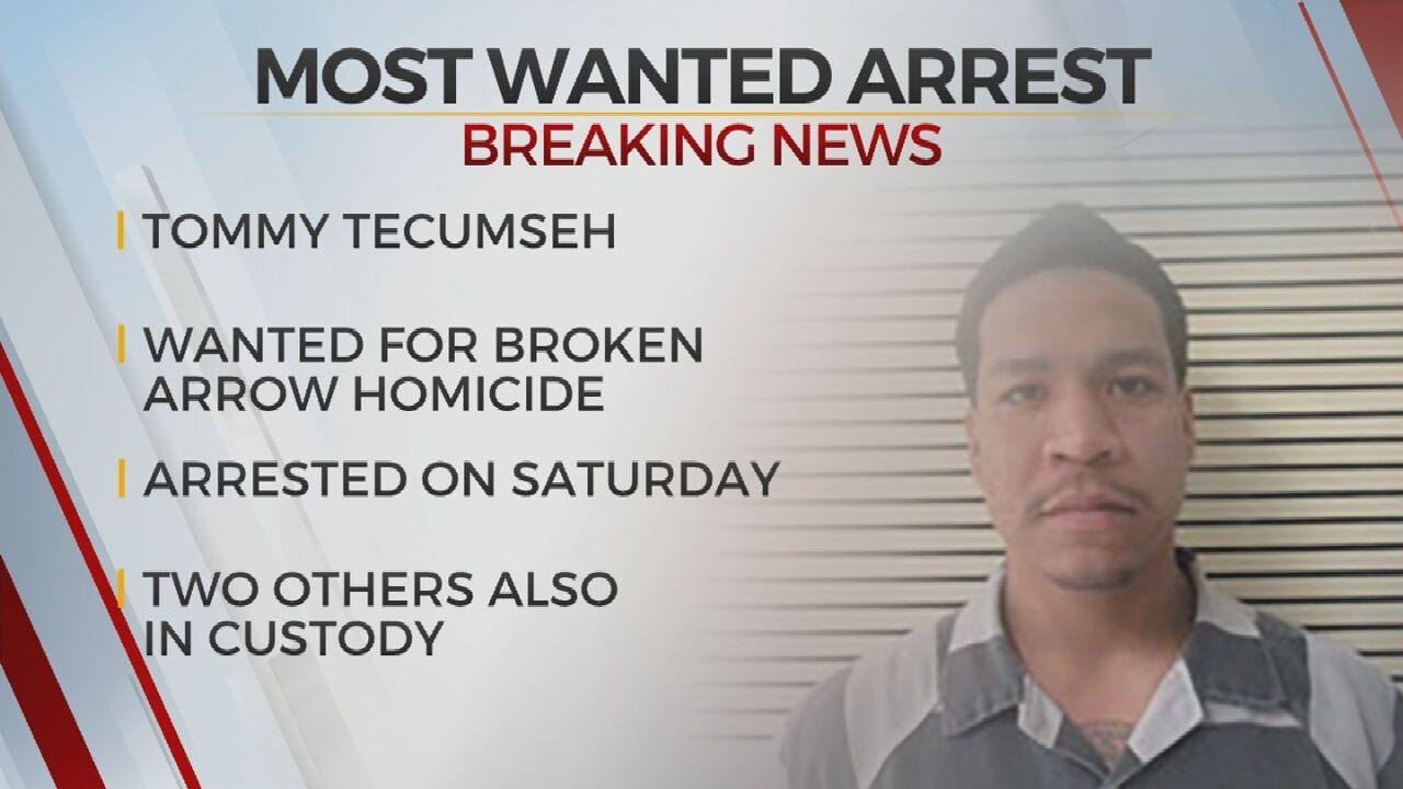 Most Wanted Murder Suspect Arrested In Okmulgee