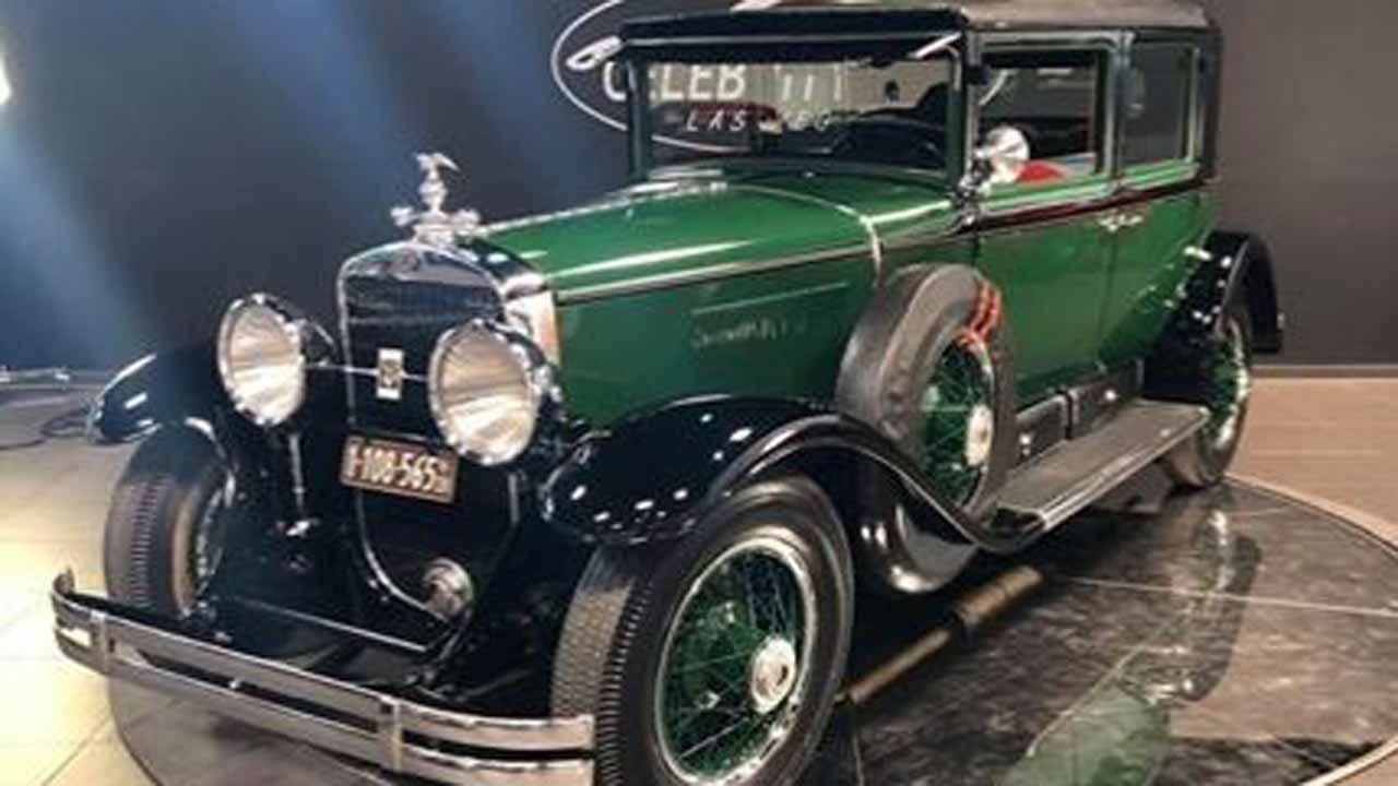 You Can Now Buy Al Capone's Bulletproof 1928 Cadillac Sedan For $1 million