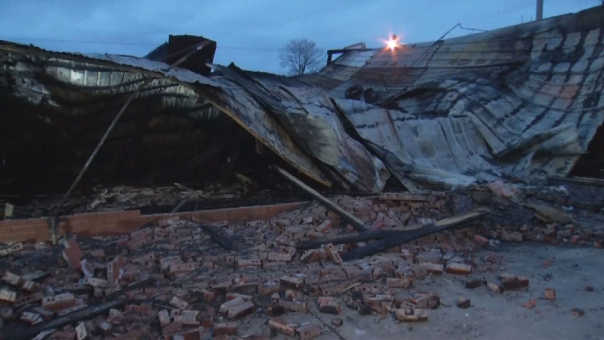 Former Convenience Store Building Total Loss After Fire, Firefighters Say
