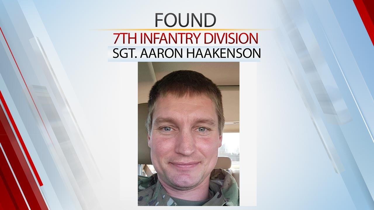 Missing Oklahoma Soldier Found Alive, Receiving Care