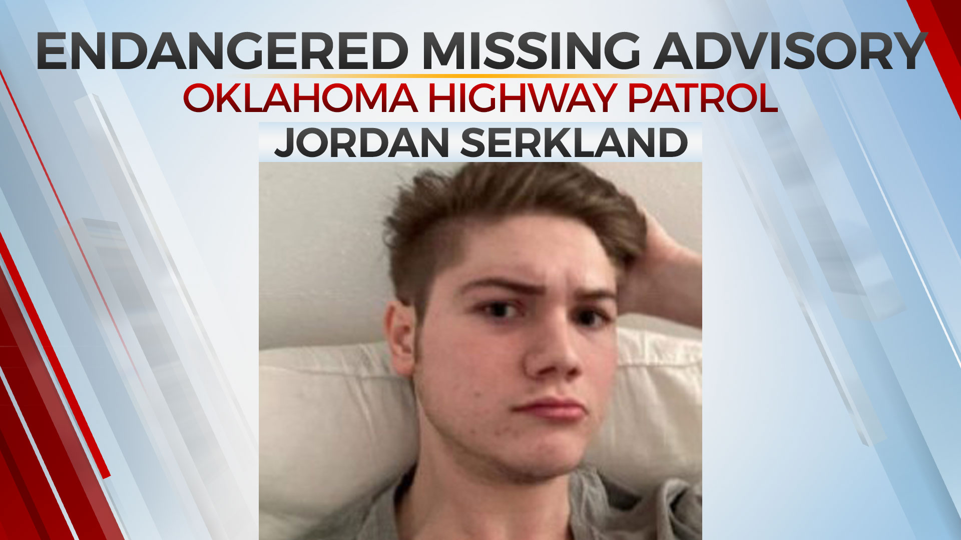 Endangered Missing Advisory Issued For 19-Year-Old Last Seen In Tulsa