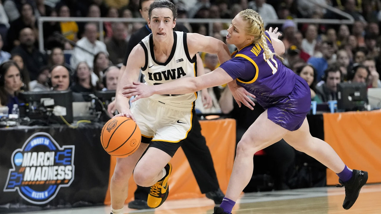 Clark Leads Iowa Back To Final Four, Scoring 41 Points In 94-87 Win ...