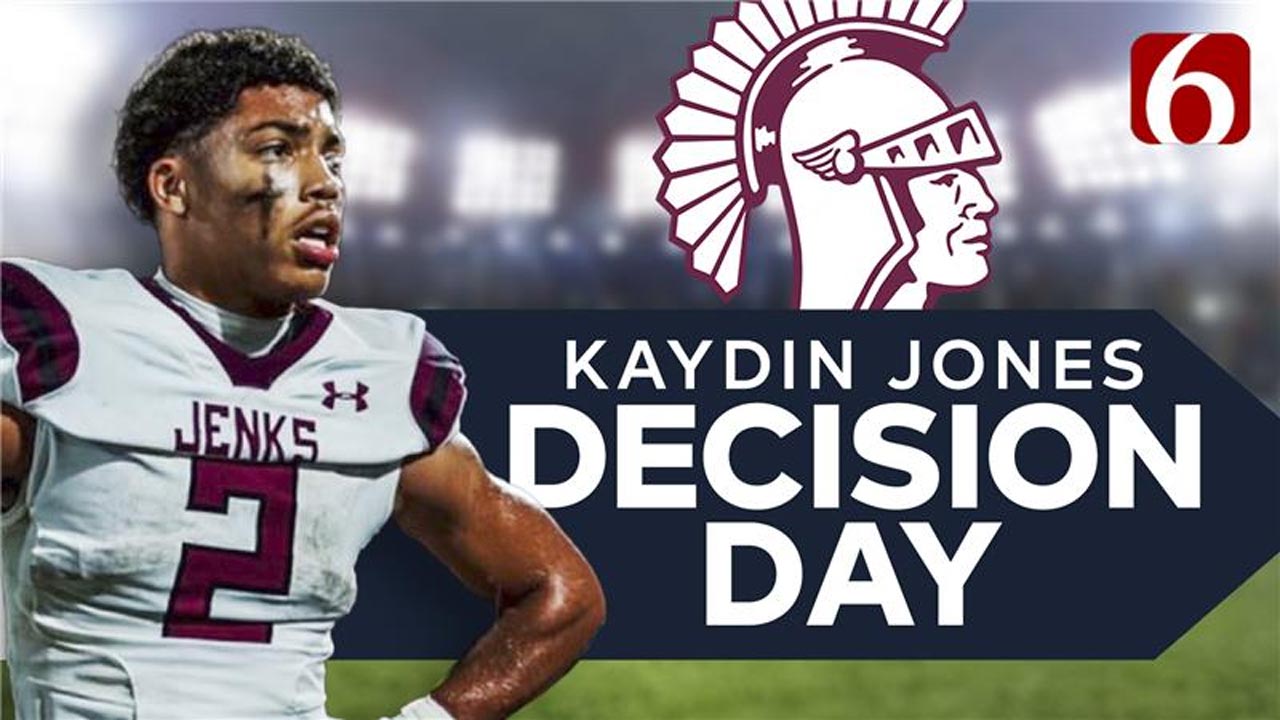 WATCH Jenks football star Kaydin Jones to reveal college commitment
