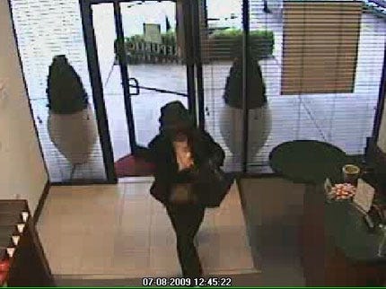 Authorities Searching for Female Bank Robber