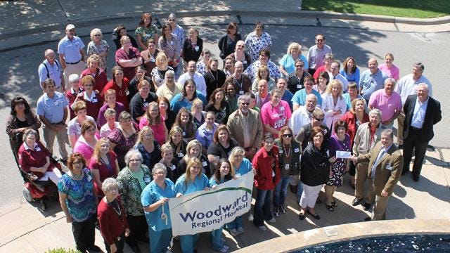 Woodward Regional Hospital Donates $50K To Red Cross