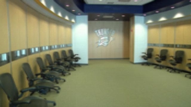 An Inside Look At The Thunder's New Practice Facility