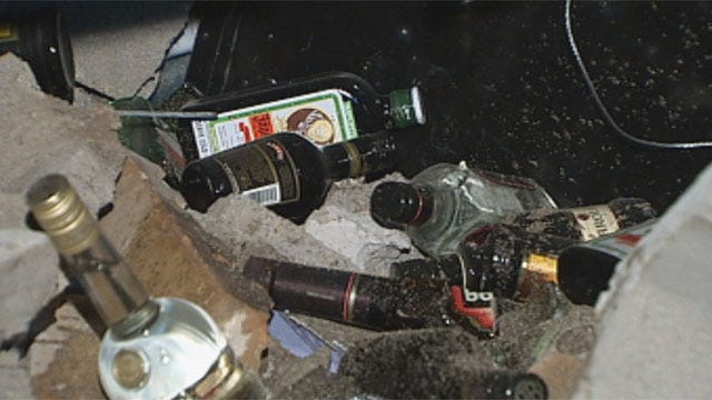 Accused Drunken Driver Slams Into Okc Liquor Store