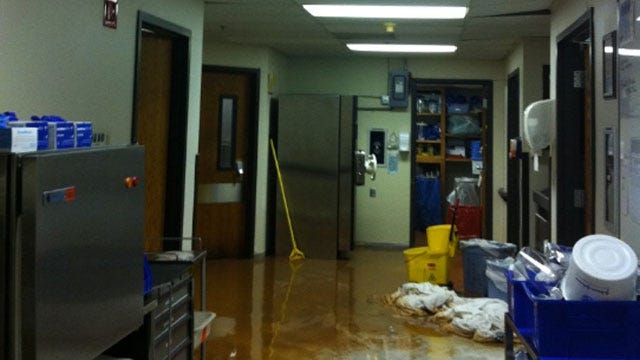 Broken Water Line Causes Significant Water Damage To Midwest City Heart ...