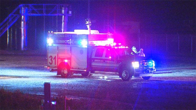 Lightning Strike Causes Oil Battery Explosion In OKC
