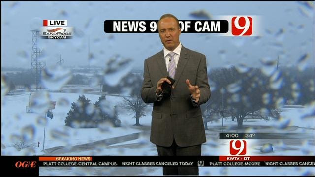 News 9 Storm Tracker Val Castor Gives David Payne A Hard Time