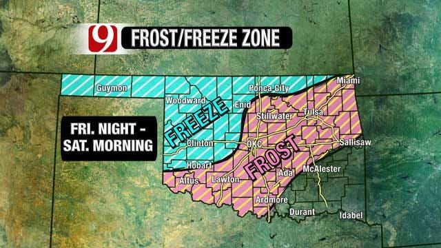 Oklahoma Bracing For Powerful Cold Front