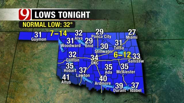 More Drizzly, Dreary Weather On The Way To Oklahoma