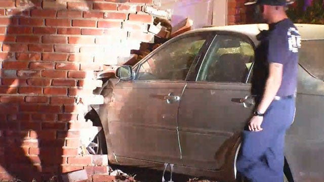 Driving Lesson Goes Awry, Car Hits House In NW OKC