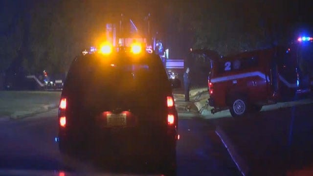 Crews Put Out House Fire North Of State Capitol Building