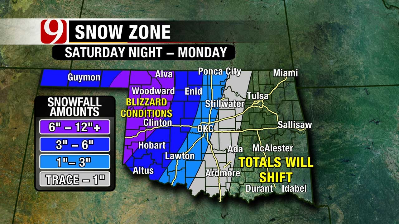 Winter Storm Could Bring Freezing Rain, Snow This Weekend