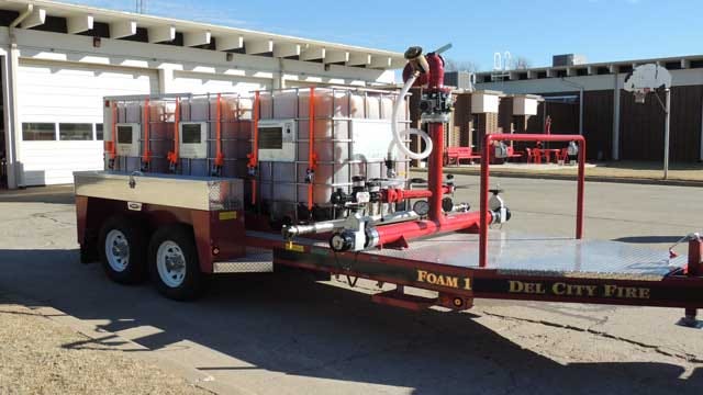 Company Donates Foam Trailer To Del City Fire Department