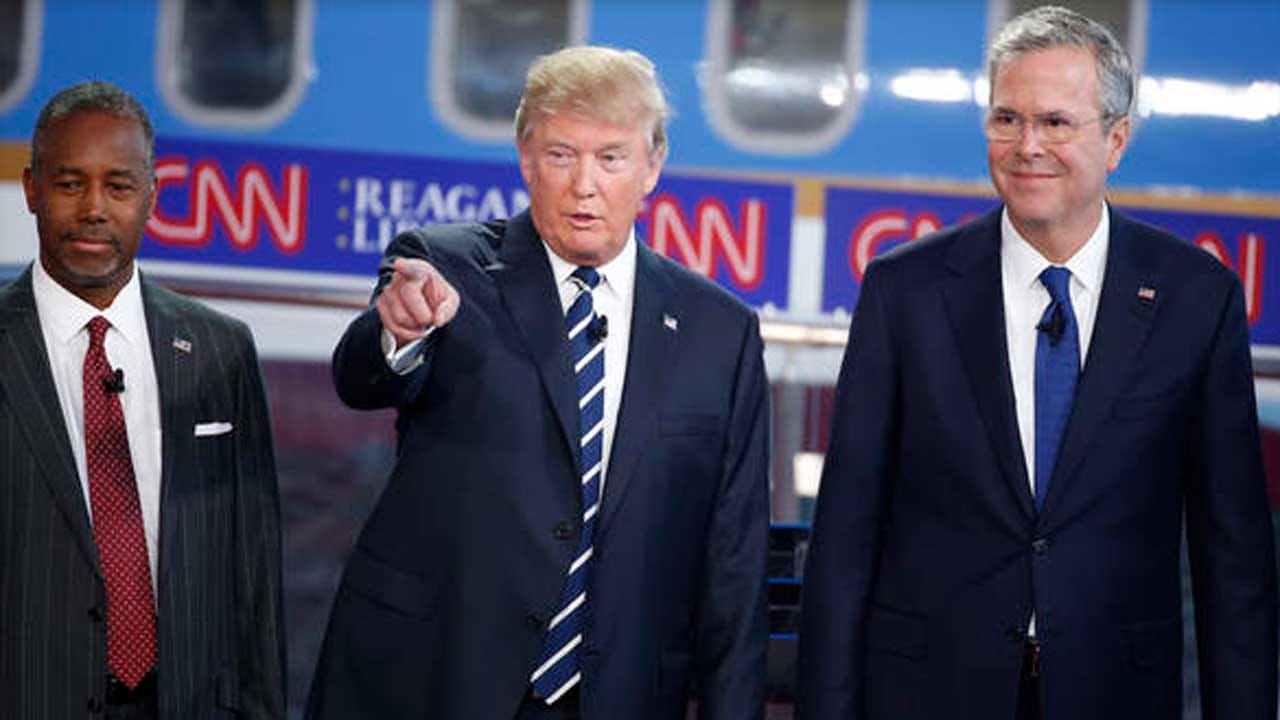 Republicans Pile On Donald Trump At Reagan Library Debate