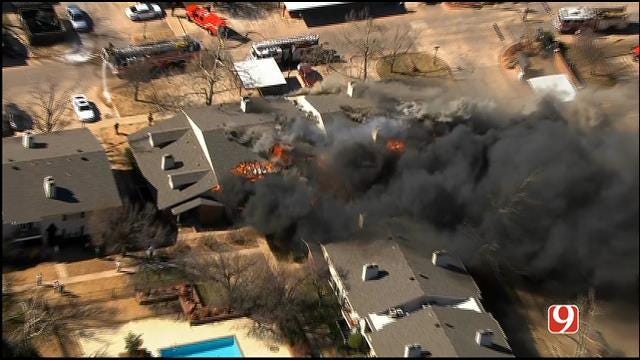 OKC Fire: Condo Fire Caused By Contractor Working On Building