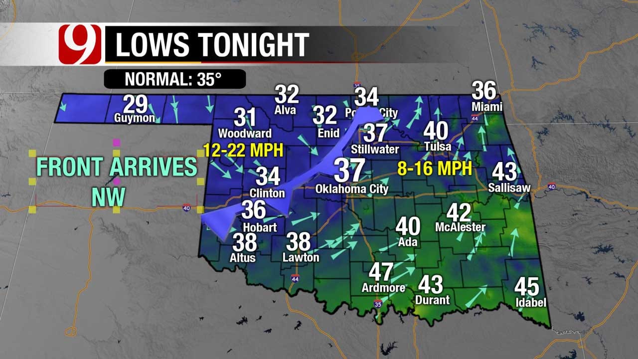 Monday Night To See Clear Skies, Chilly Temperatures