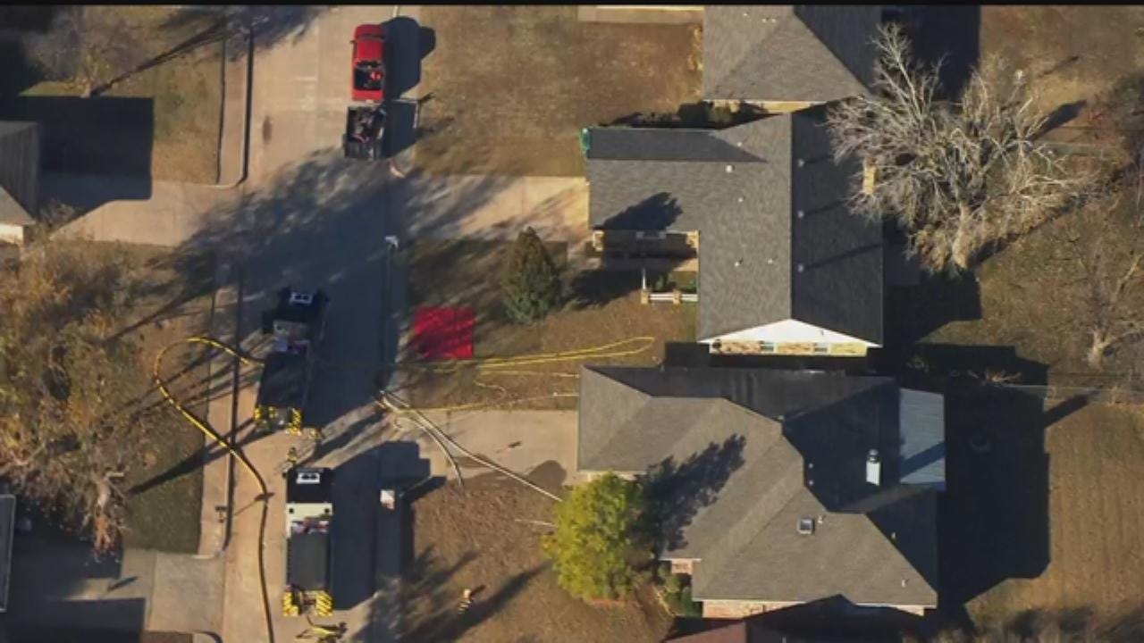 Crews Put Out House Fire In Yukon