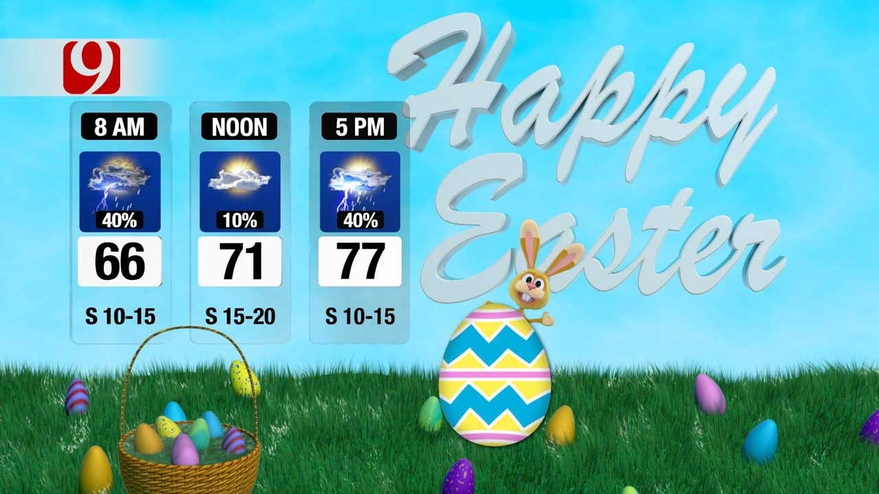 Easter Sunday Brings Rain, Storms For Oklahoma