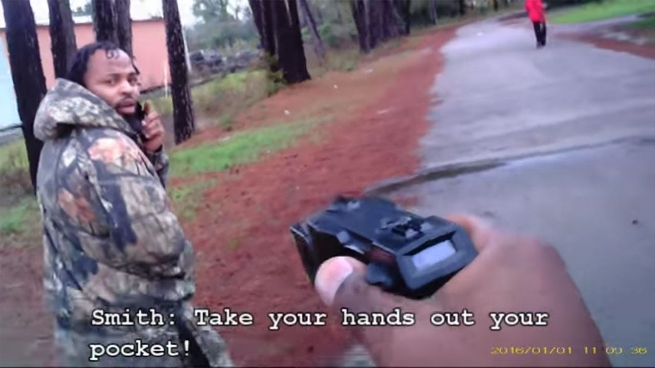 Glasses Cam Captures Cop Being Shot 4 Times