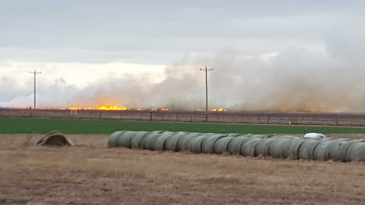 Wildfire Near Fort Reno Prompted Evacuations