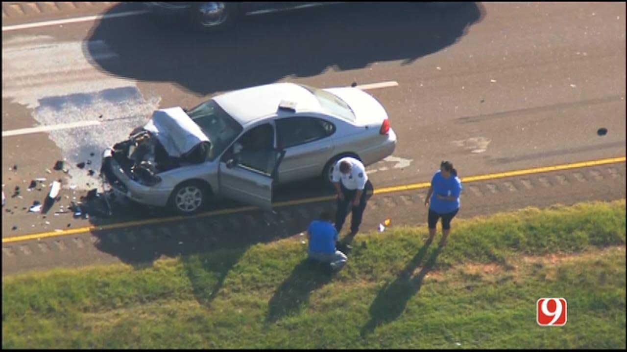 Person Walks Into Traffic, Causes Injury Crash On NW Expressway