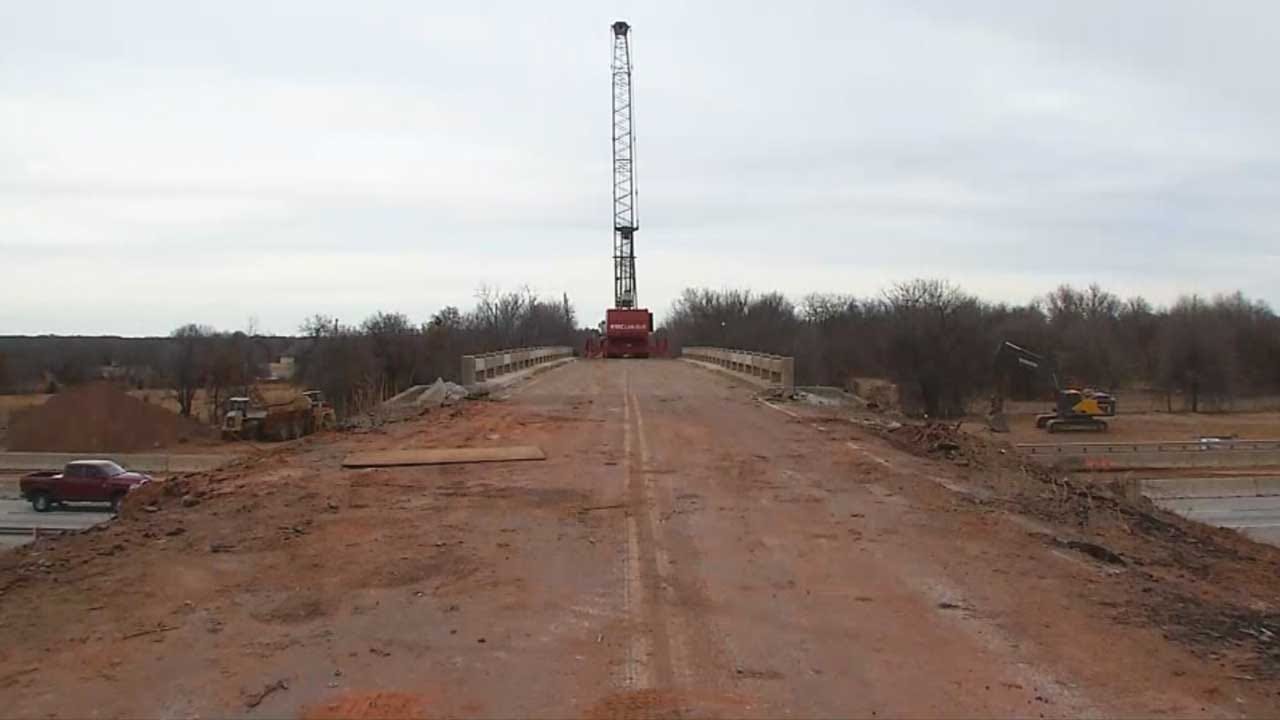 I-40 Closes For Bridge Demolition In Oklahoma County