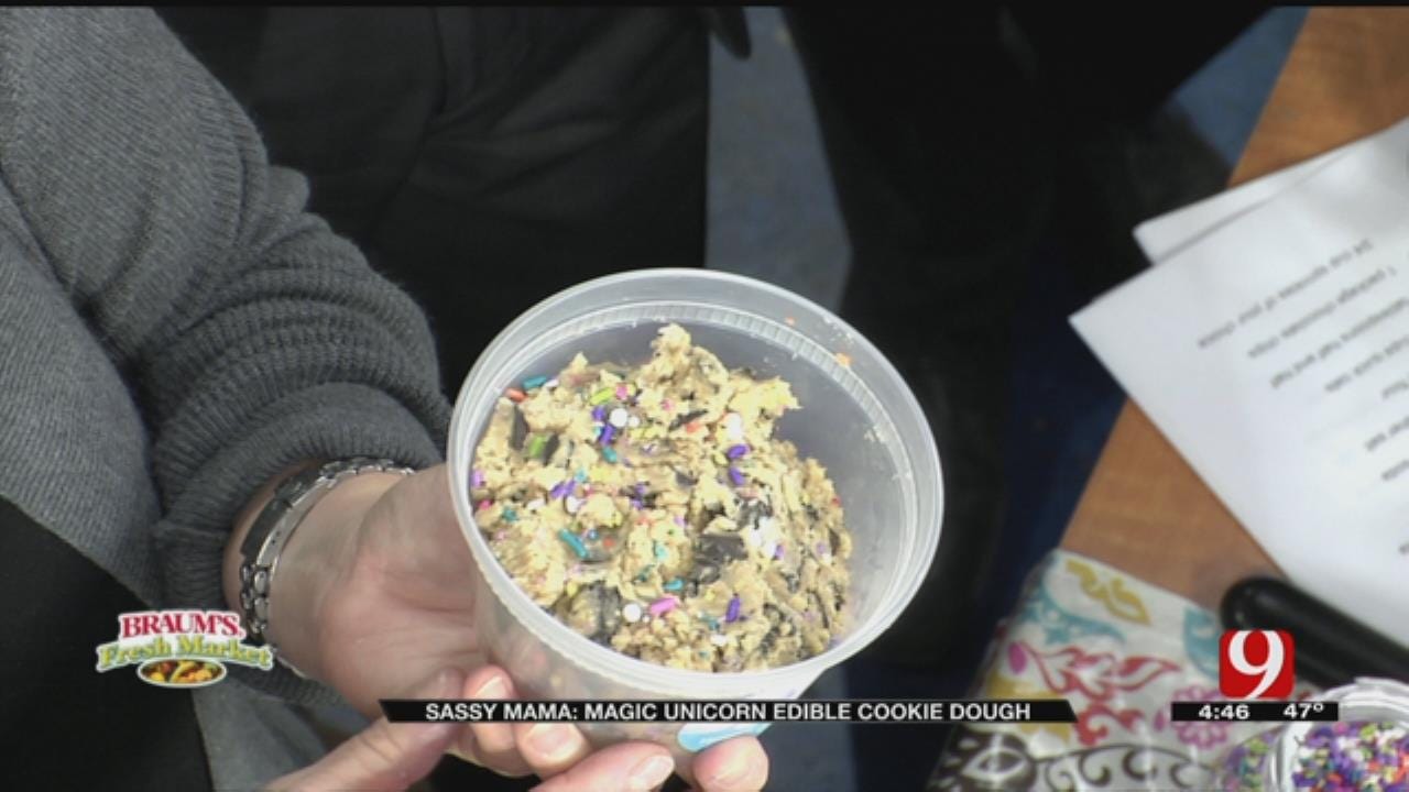 Magic Unicorn Edible Cookie Dough