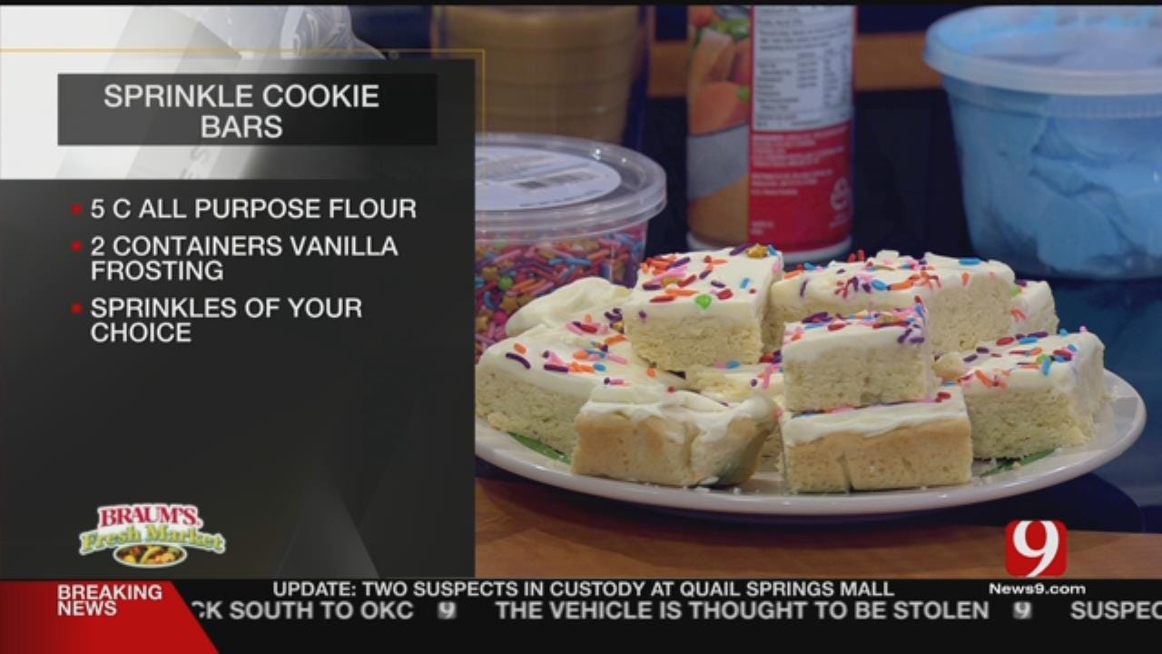 Sprinkle Cookie Bars