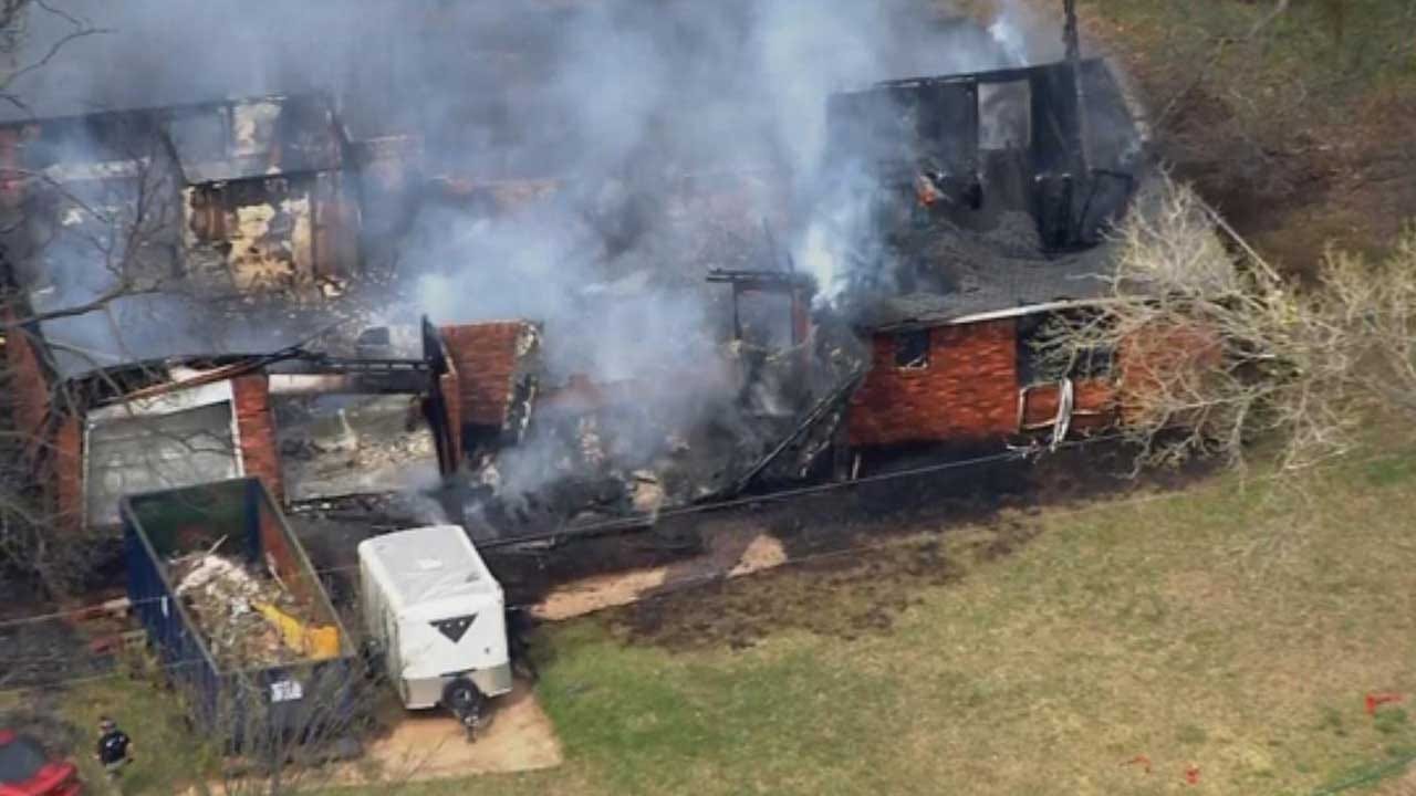 Noble Home Total Loss After Fire