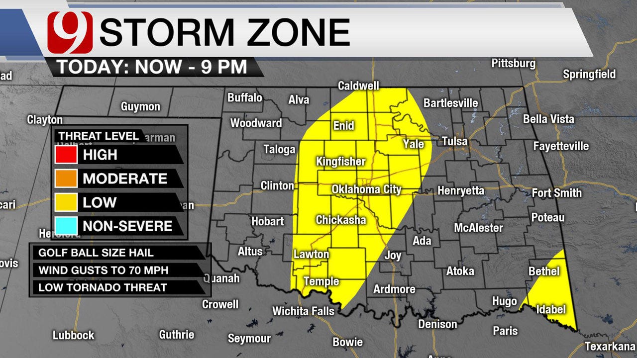 Rain and Storms To Develop Saturday Evening