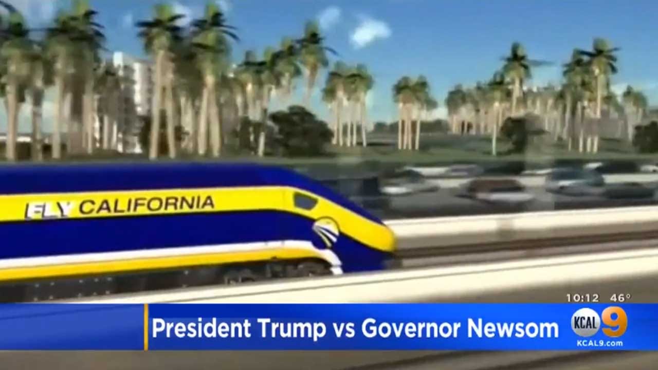 Trump Wants California To Pay Back Billions For High-Speed Rail