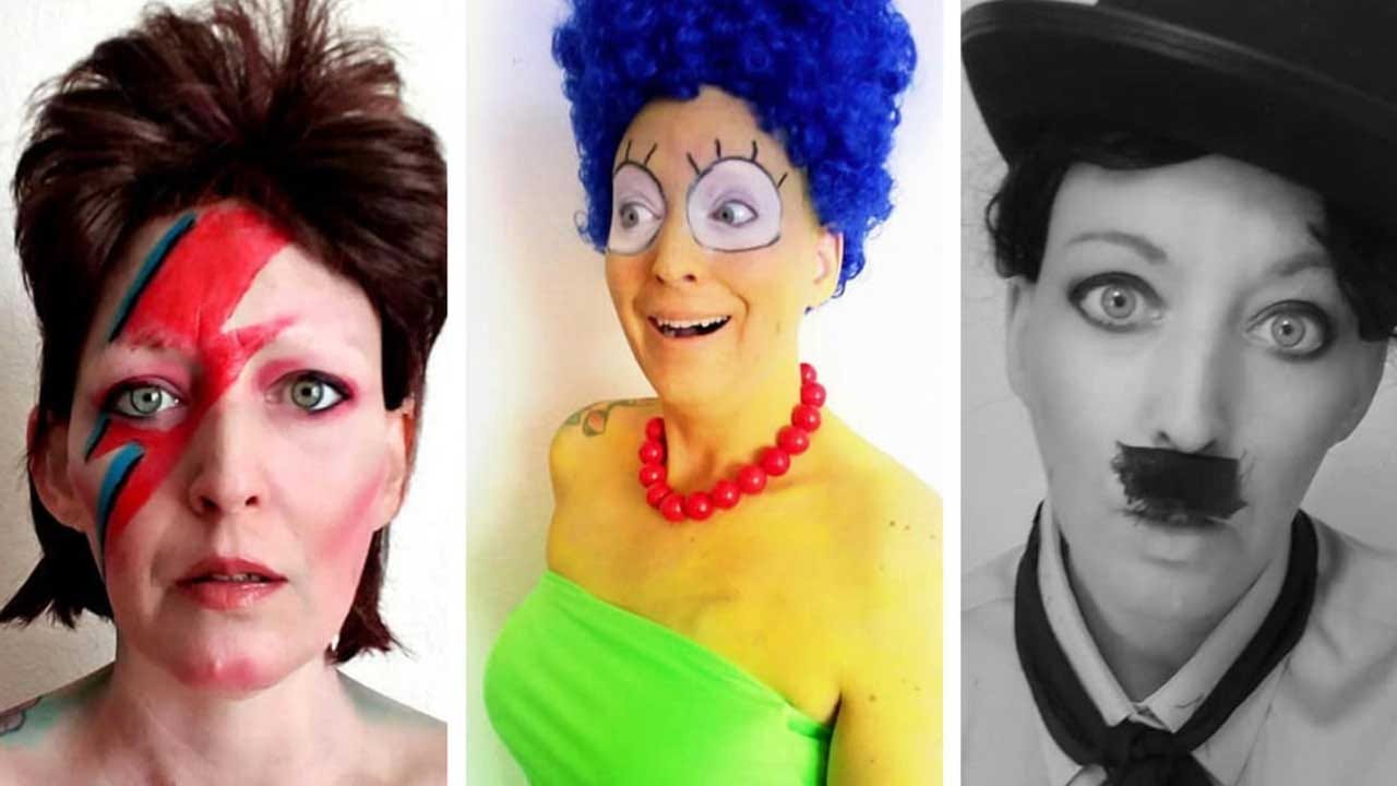 Woman Uses Costumes To Stay Positive Through Cancer Treatments, Inspire ...