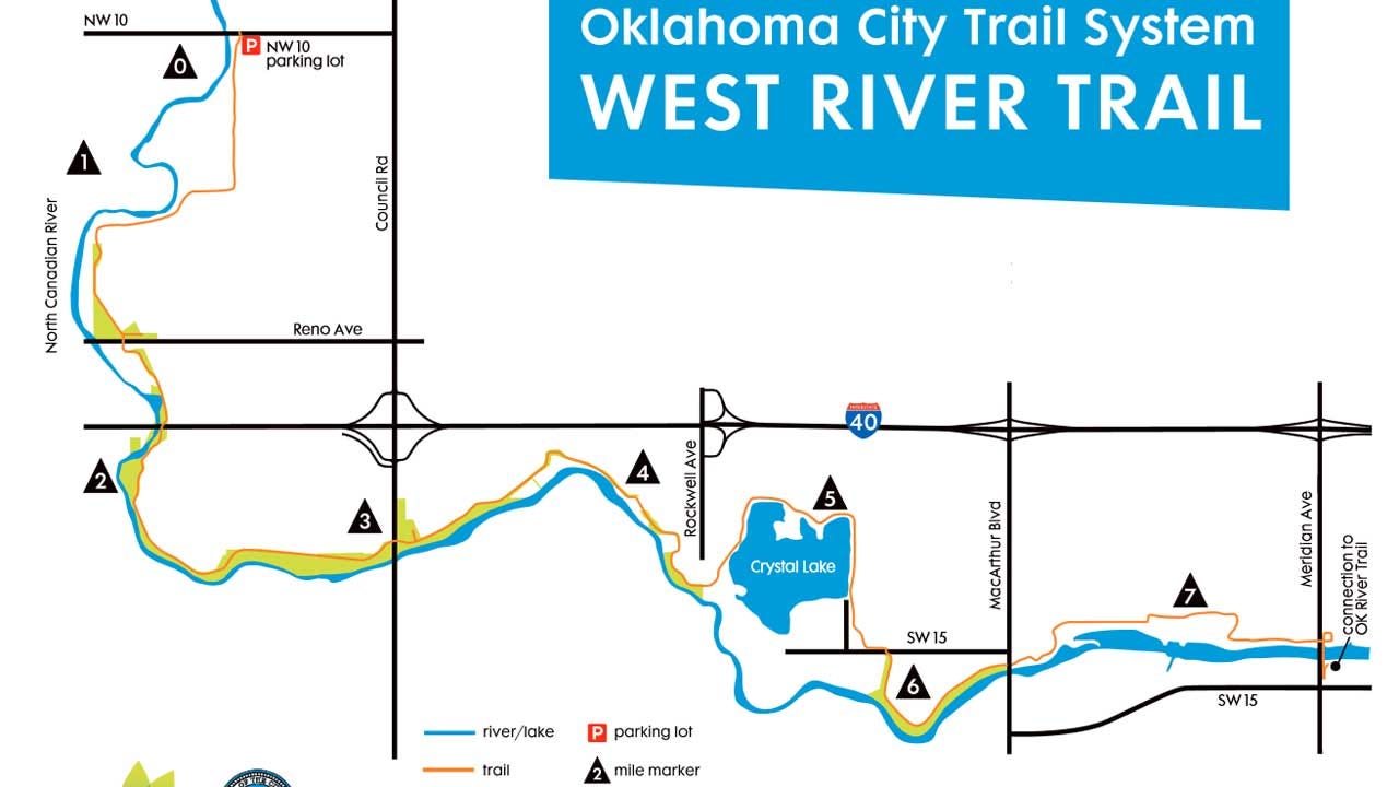 OKC Blocks Parts Of West River Trail After Erosion From River's High Water