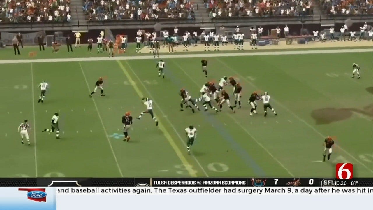 Games Cancel Around The Country, Virtual Sports Take Off In Oklahoma