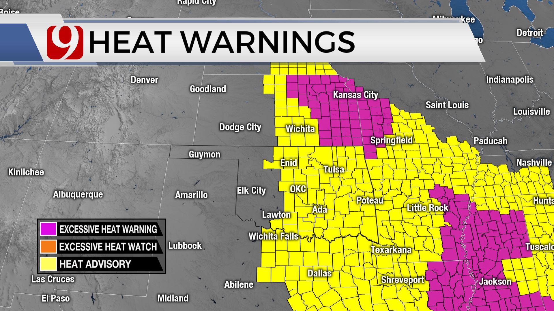 Hot Friday & Saturday Before A Sunday Cool Down