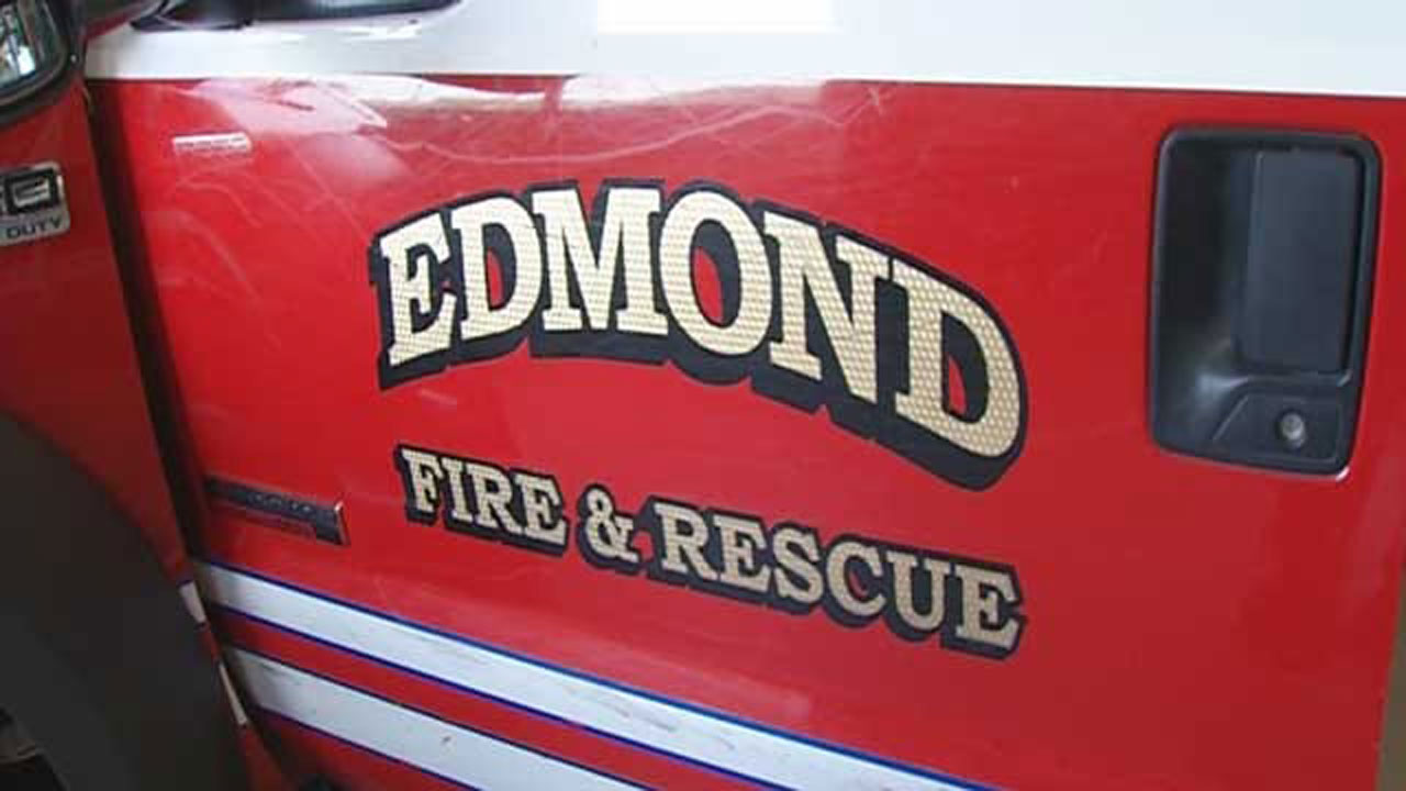 Edmond Fire Department Responding To Mobile Home Fire