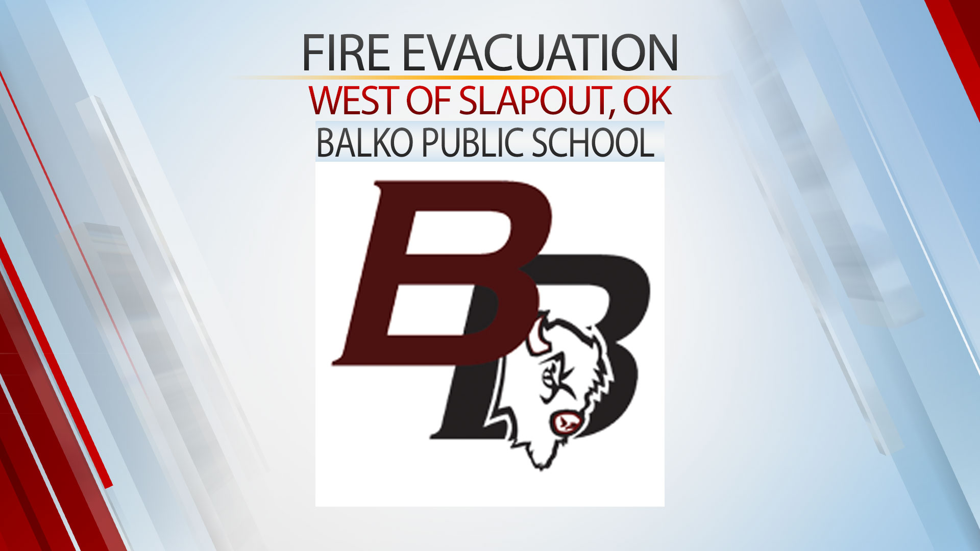 Balko Public School Evacuated Due To Wildfire