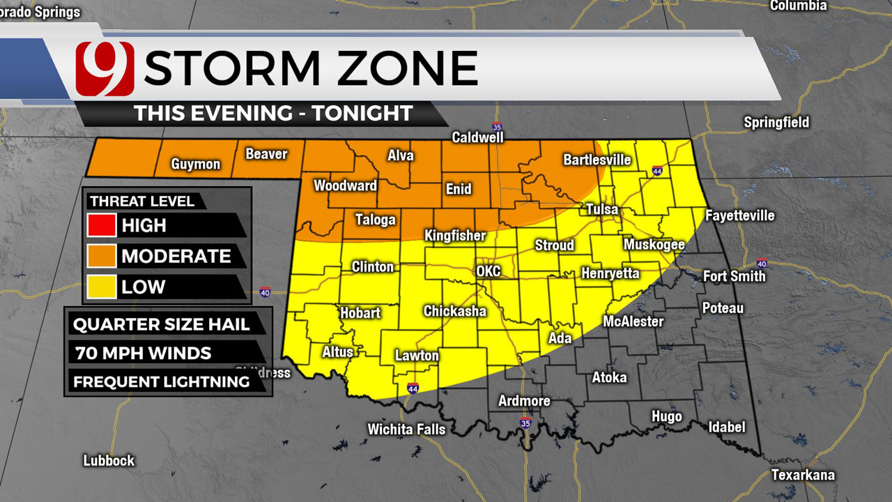 Severe Storm Chances Return With Damaging Winds As Primary Threat