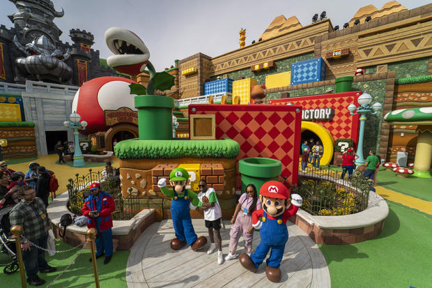 Universal Studios Opens Super Nintendo World Theme Park In Los Angeles